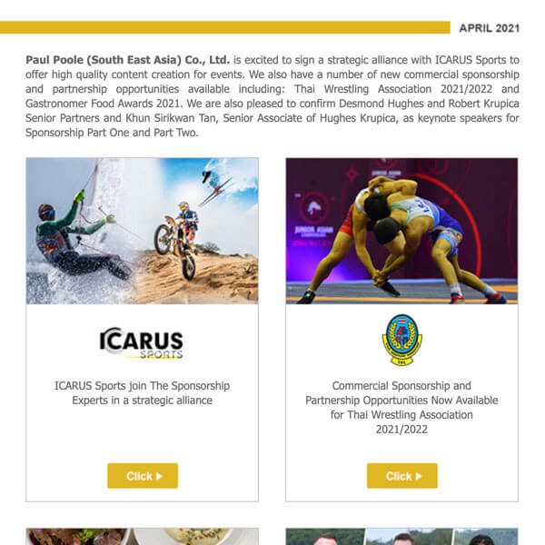 NEWS | Paul Poole (South East Asia) Co., Ltd.