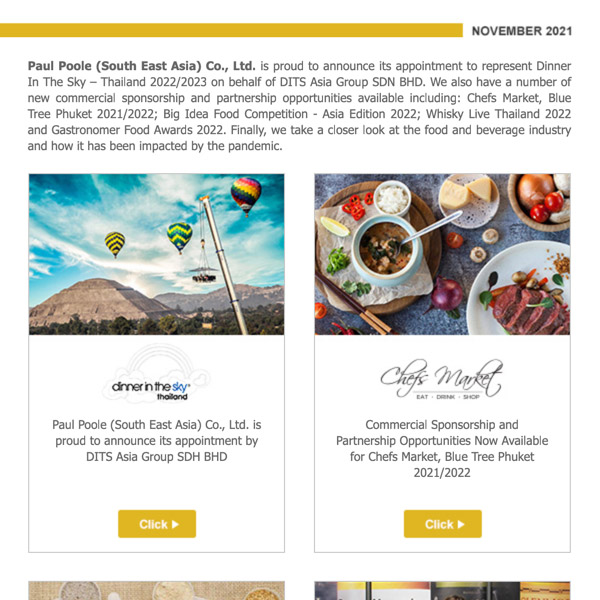 NEWS | Paul Poole (South East Asia) Co., Ltd.